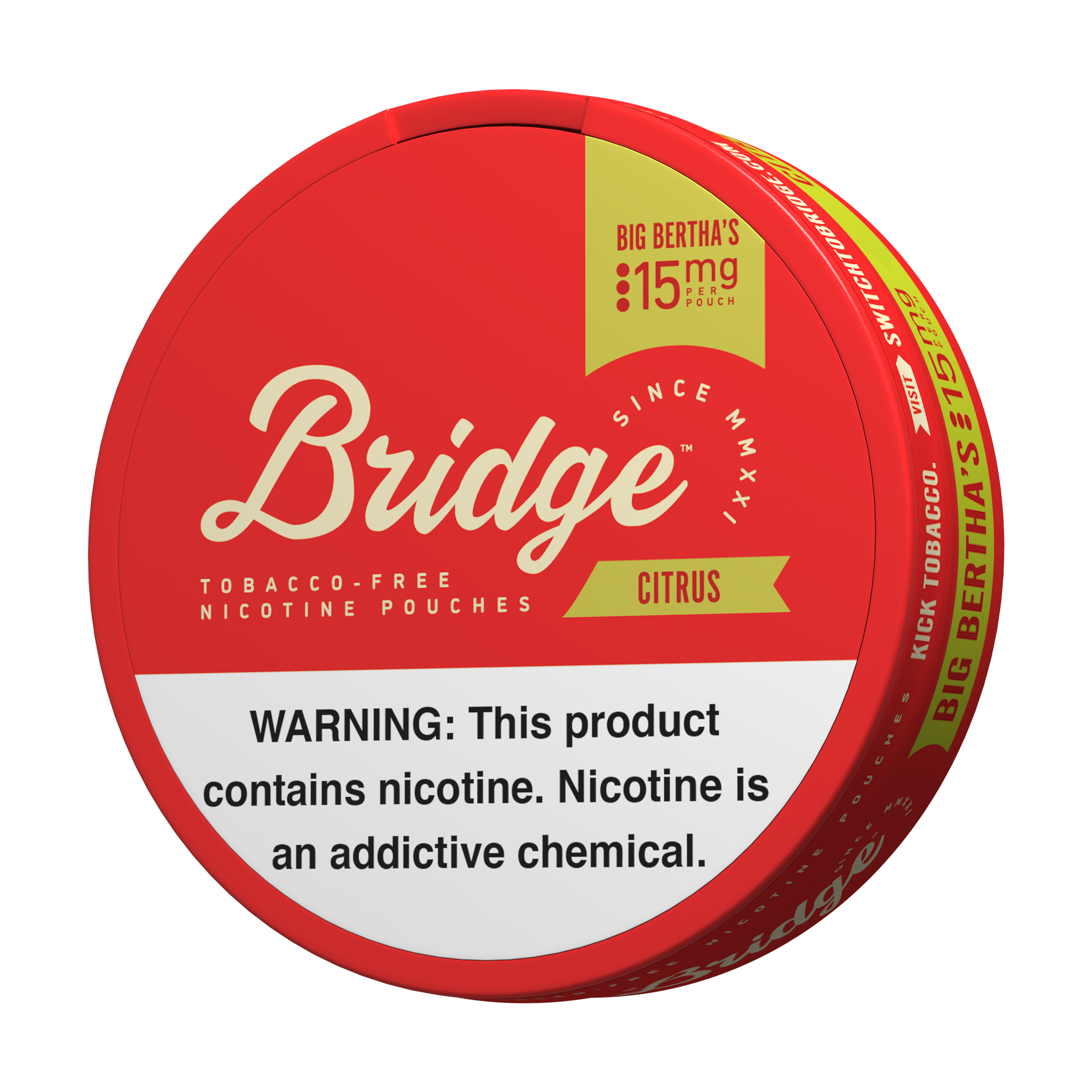 Citrus Nicotine Pouches | Bridge™ Nicotine Pouches